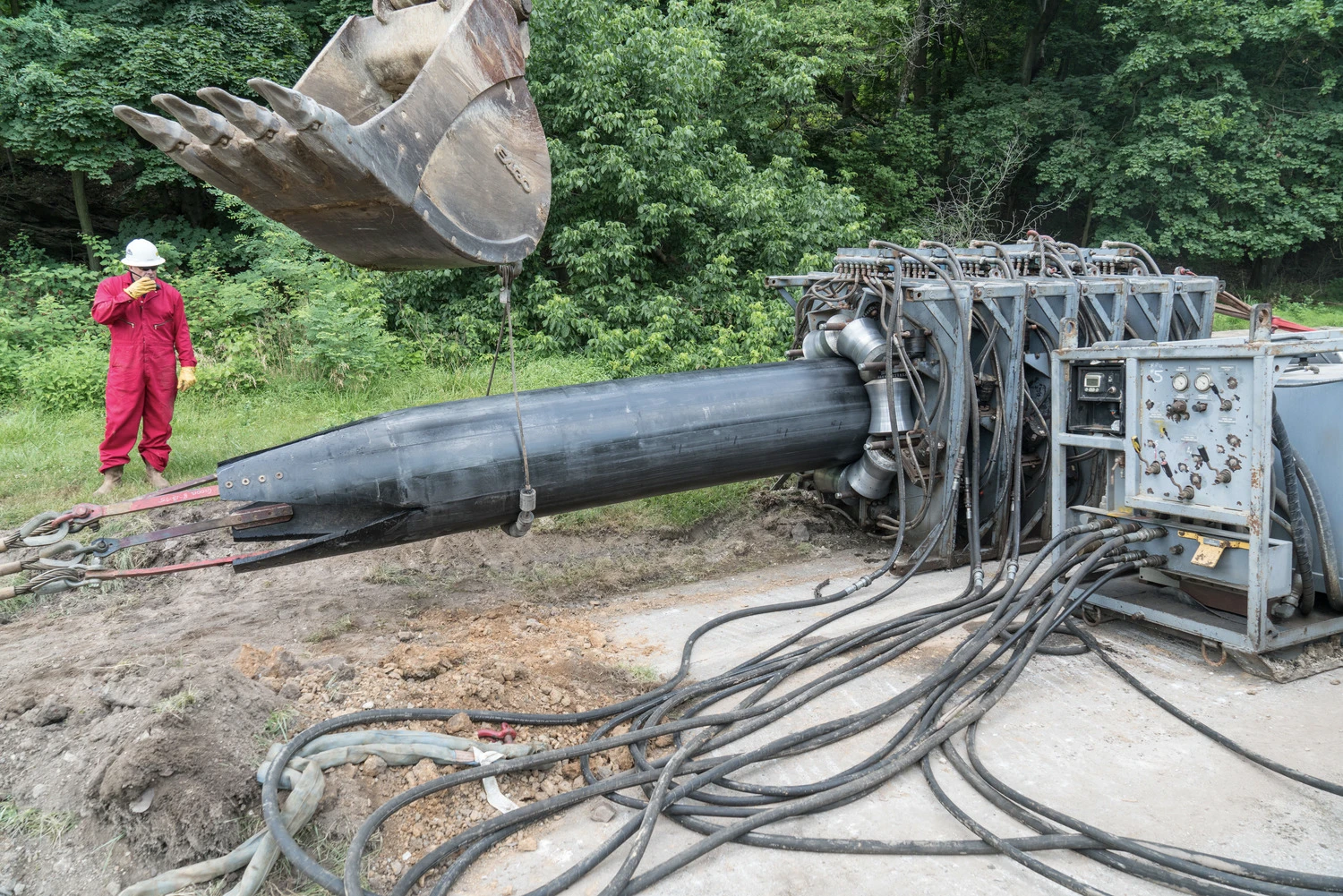 Force Main Trenchless Rehabilitation Project In National Park